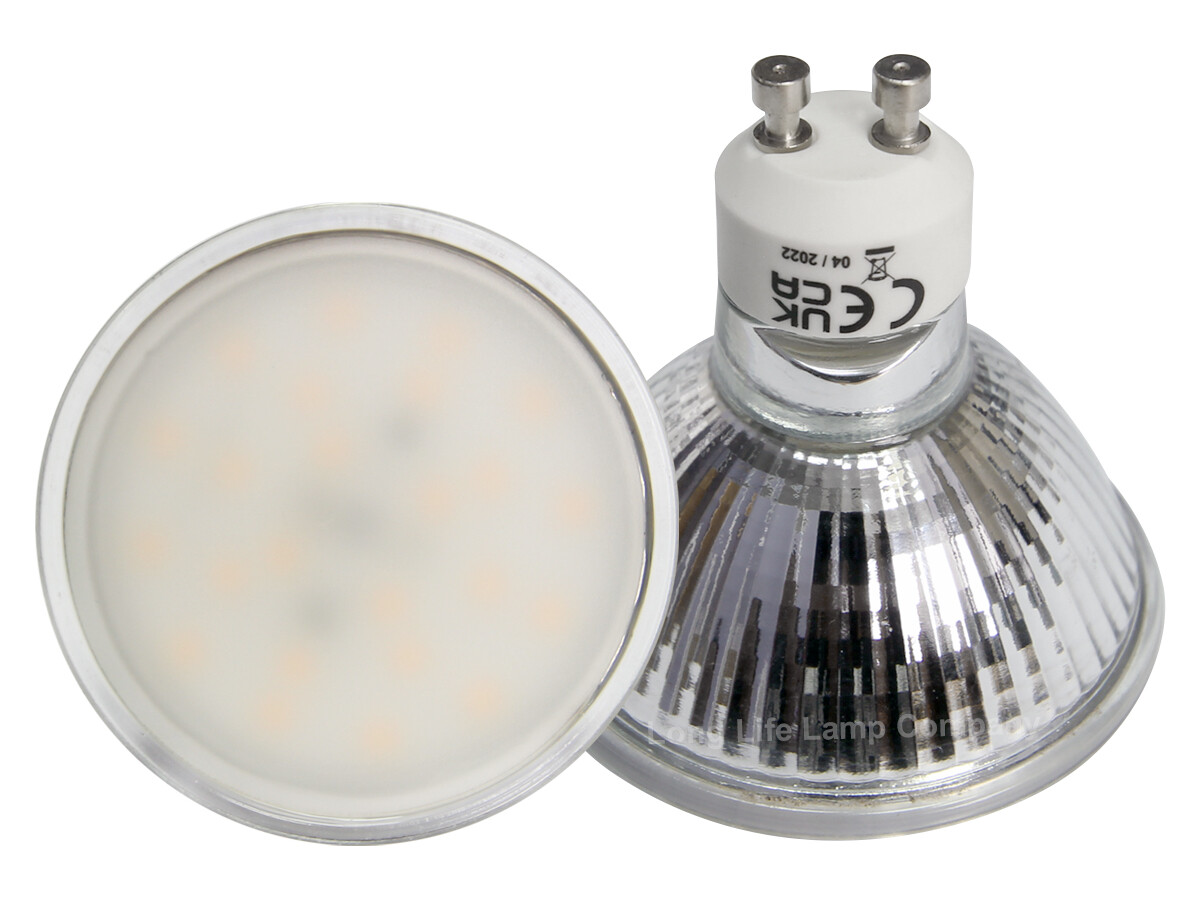 7W 63mm DIMMABLE GU10 LED Replacement for 63mm Halogen bulb Warm or ...