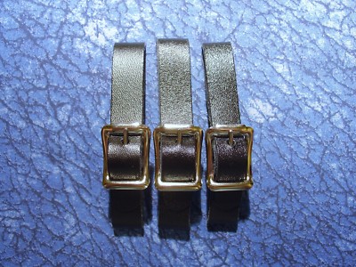 3 New 1/2 inch Black Leather Pocket Watch Fob Straps | eBay