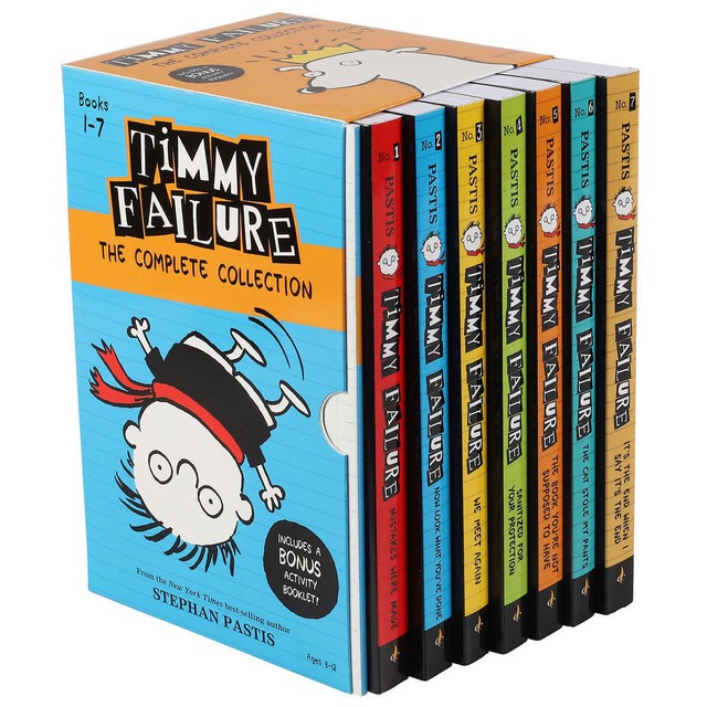 Timmy Failure The Complete 7 Book Collection Bonus Booklet for sale ...