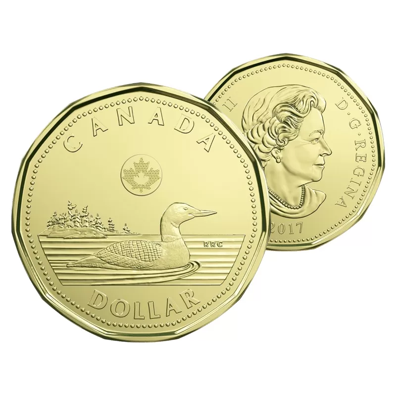 Canada 2017 $1 Dollar Classic Loonie Coin (Brilliant Uncirculated) | eBay