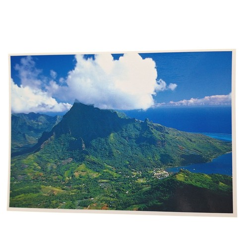 Postcard Mount Rotui Over The Agricultural Valley In Moorea French ...
