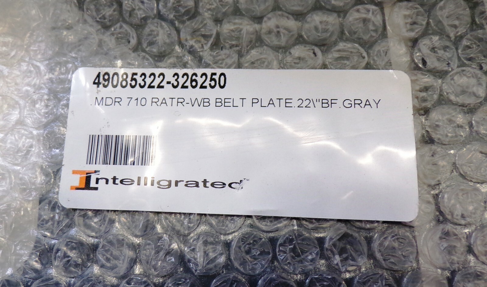INTELLIGRATED CONVEYOR BELT PLATE LINK, 49085322-326250, MDR 710 RATR ...