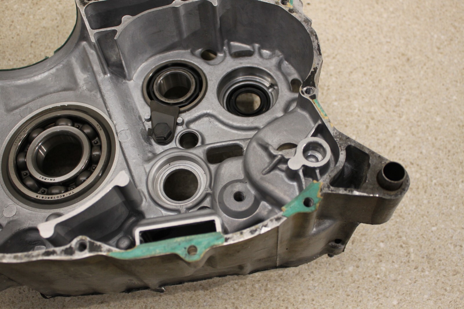 1988-2000 Honda XR600R Right Engine Motor Crankcase Crank Case Block ...