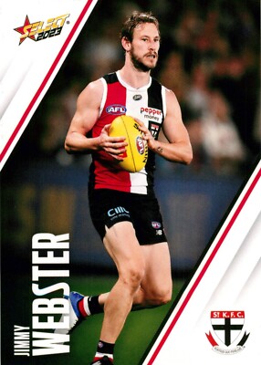 2023 ST KILDA SAINTS AFL Card JIMMY WEBSTER Footy Stars | eBay Australia
