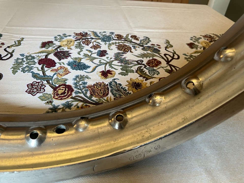 Maico Akront 18" Silver rim that fits 74-78 Aluminum rear wheel | eBay