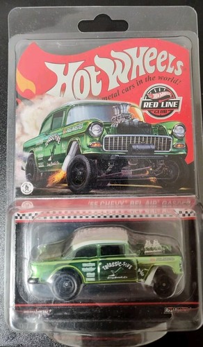 2021 Hot Wheels RLC Spectraflame Green Triassic Five 1955 Chevy Bel Air ...