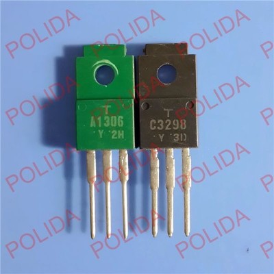 1pairs TOSHIBA TO-220F 2SA1306-Y/2SC3298-Y 2SA1306/2SC3298 A1306/C3298 ...