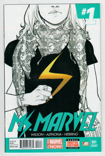 Marvel Comics Ms Marvel #1 2014 Single Issue Comic Book for sale online ...
