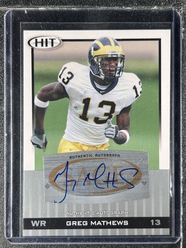 Mathews, Greg - 2010 Sage Hit - Autograph | eBay