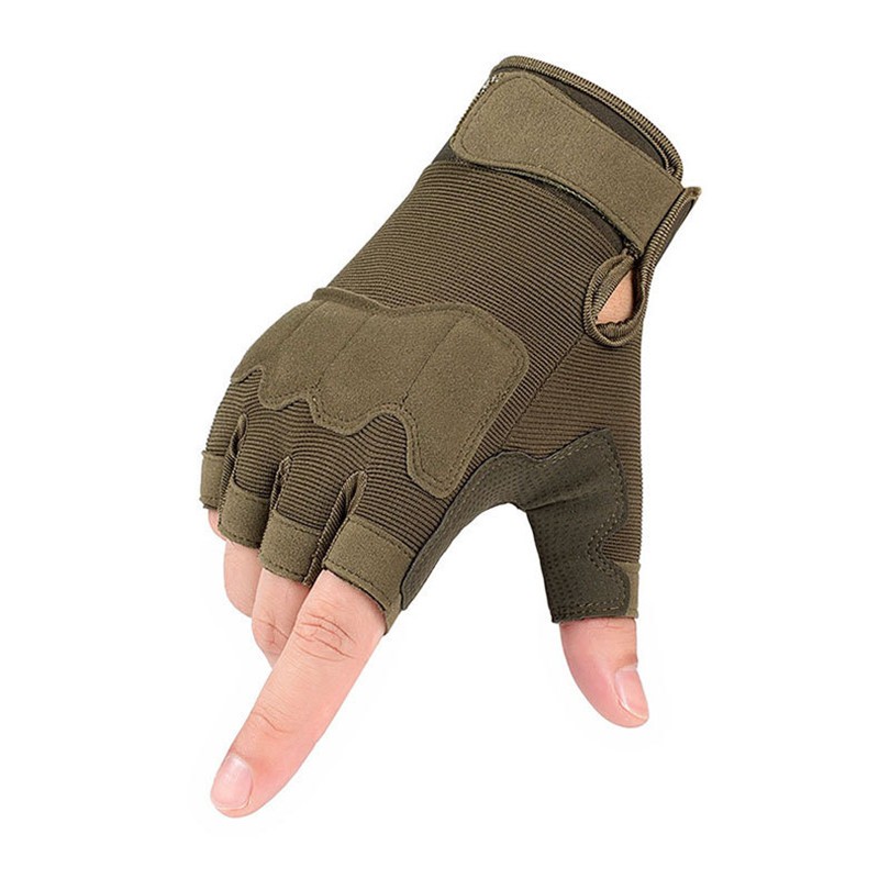 Motorcycle Motorbike Half Finger Gloves ATV UTV Racing Riding Cycling ...