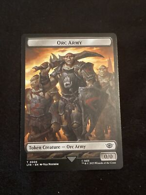 Orc Army Token 0006 The Lord Of The Rings Middle-Earth Magic The ...