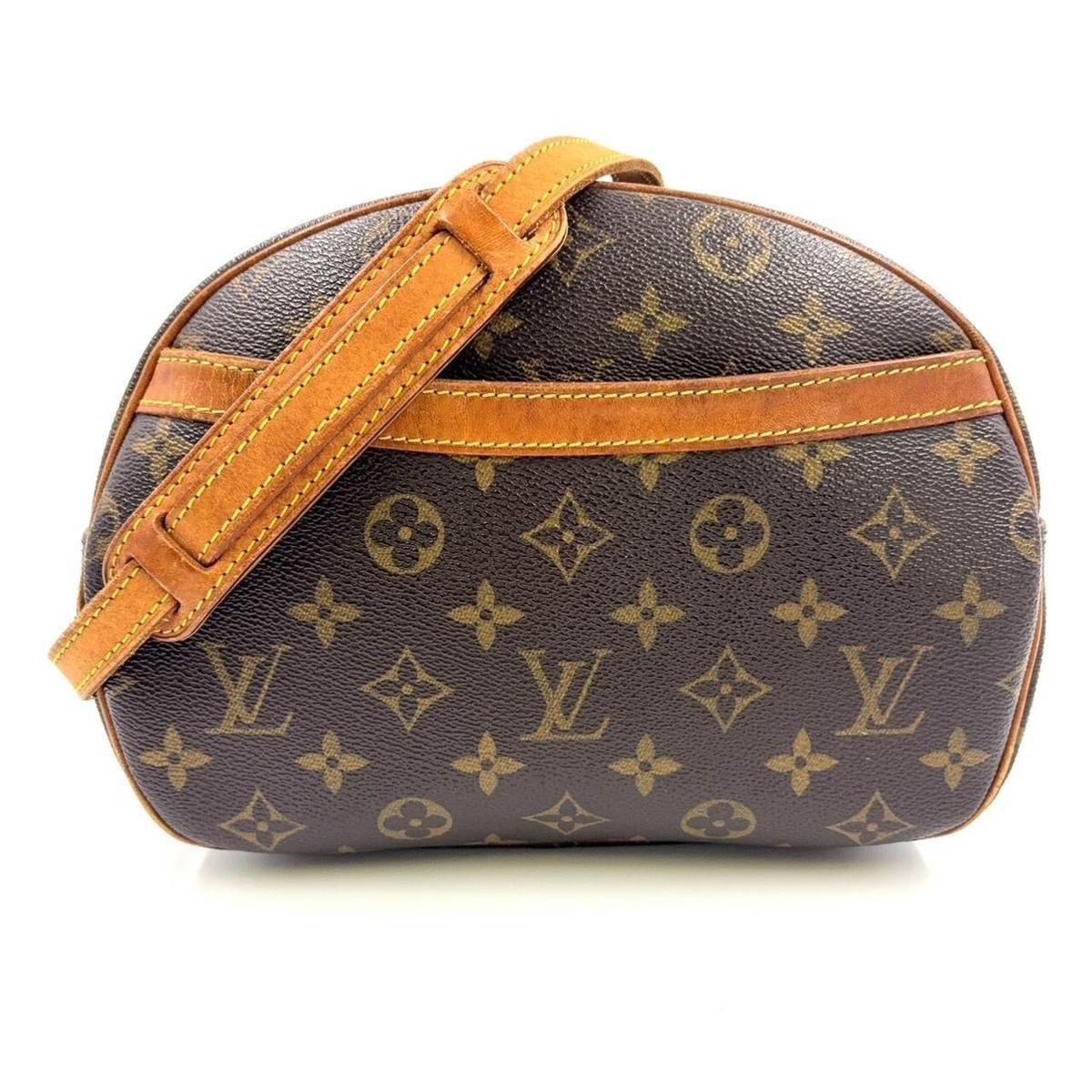 Louis Vuitton Semi-Circle Shoulder Bag Brown Leather for Louis Vuitton Semi-Circle Shoulder Bag Brown Leather for