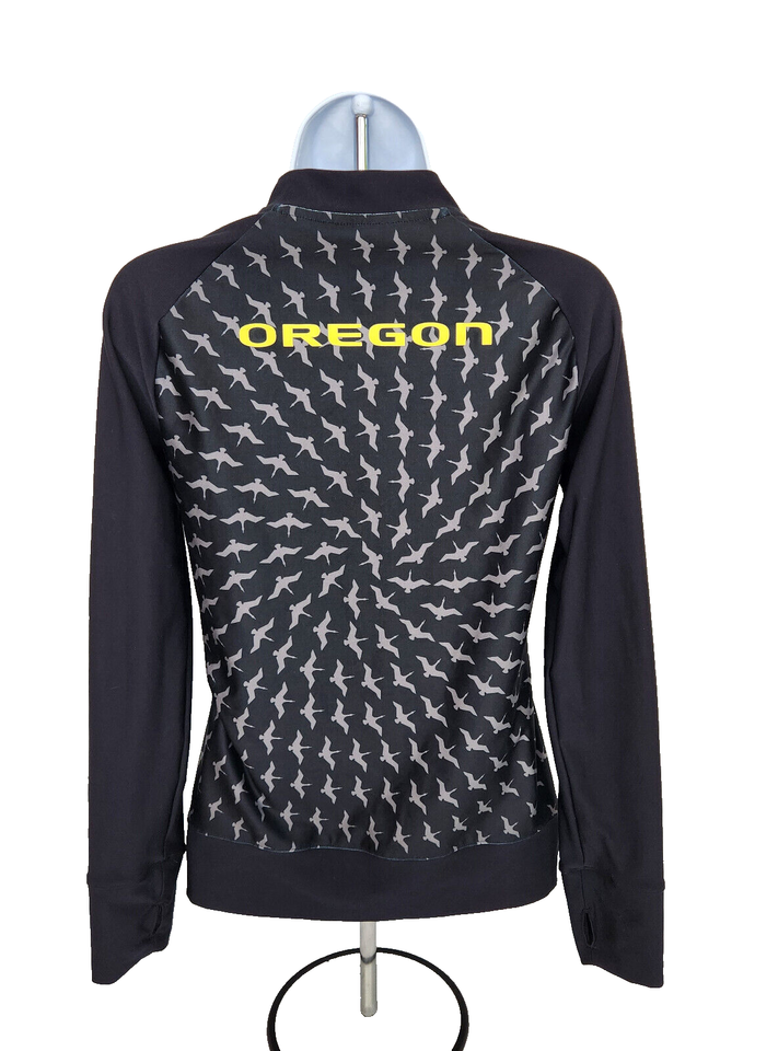 Oregon DUCKS Track & Field TEAM ISSUED Nike Dri-Fit Zip Up JACKET Women ...