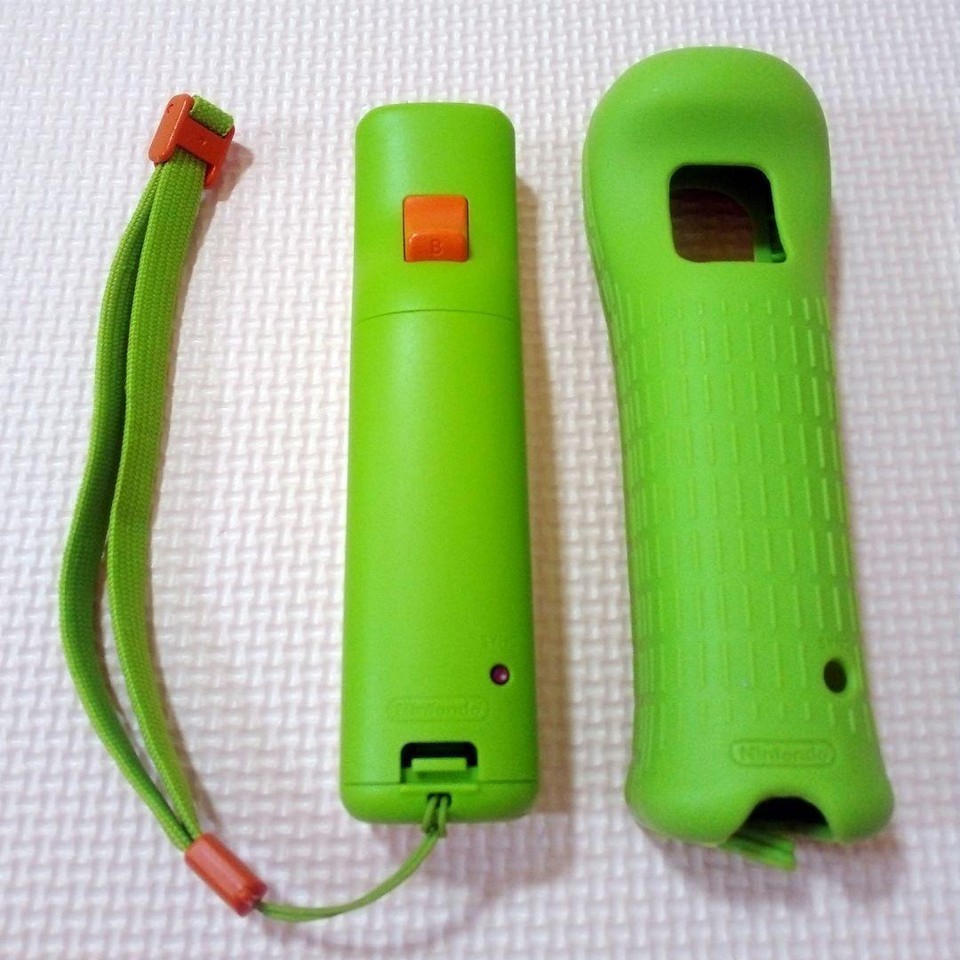 Wii Remote Motion Plus Yoshi Design NINTENDO Operation confirmed Used ...