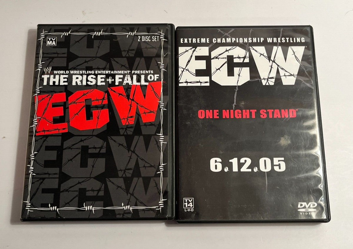 Ecw Extreme Home Video The Rise And Fall Of ECW Used VG+ DVD 2004