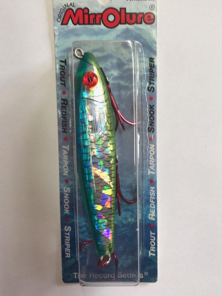 Mirrolure Floating Topwater Fishing Fish Bait Lure Treble Hooks S7 Series.Choose | eBay