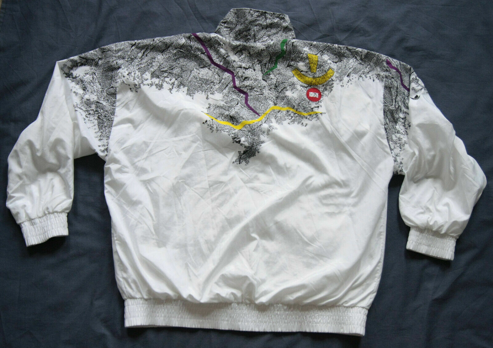 Adidas Stefan Edberg Vintage Retro Tracksuit Top Jacket 80s Training Vtg D52 L | eBay