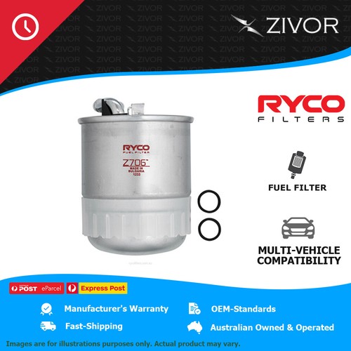 New RYCO Fuel Filter In-Line For MERCEDES-BENZ VITO 639 120CDI 3.0L ...