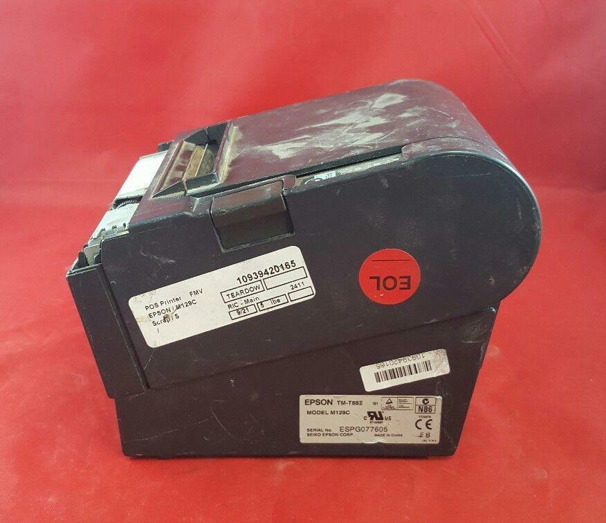 Epson TM-T88III Model M129C POS Receipt Printer, For Parts Only | eBay