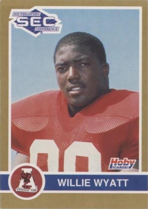 Las mejores ofertas en 1991 Hoby Stars of the SEC Willie Wyatt #33 | eBay