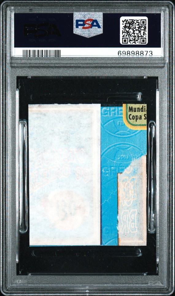 1999 PANINI CAMPEONATO BRASILEIRO RONALDINHO #124 ROOKIE RC PSA ...