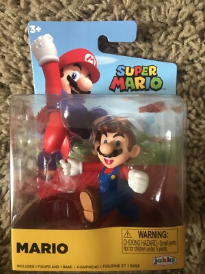 World of Nintendo Super Mario Mario 2.5-Inch Mini Figure Tipping Hat ...
