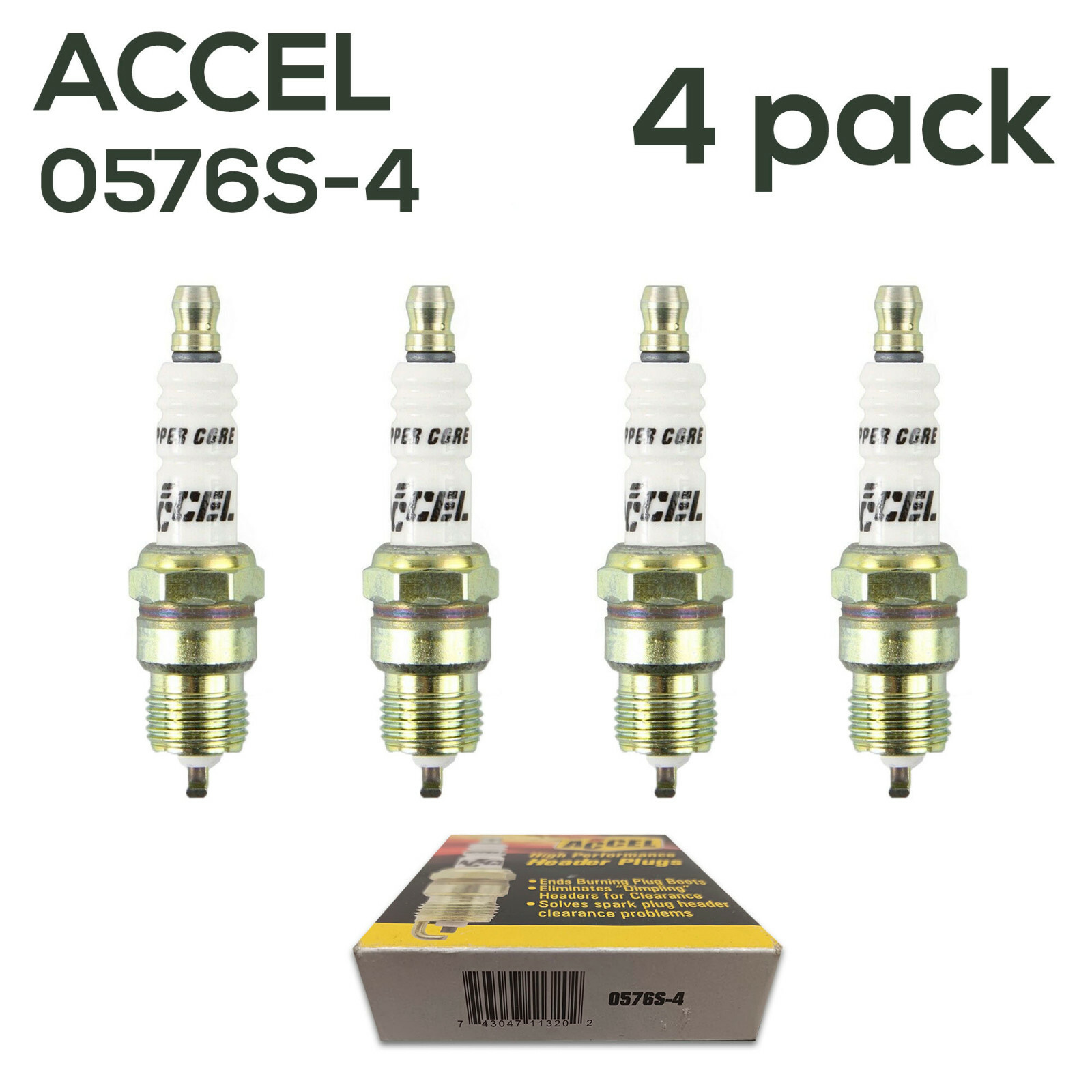 Accel 576 - Alternative spark plugs