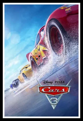 Cars 3 Movie Poster Print & Unframed Canvas Prints | eBay