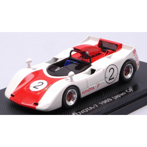 TOYOTA-7 1969 N.2 JAPAN GP 1:43 Ebbro Auto Competizione Die Cast ...