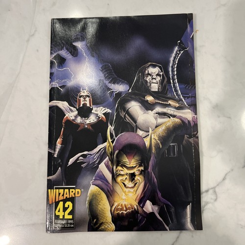 Wizard guide to comics 42 Green Goblin Magneto | eBay