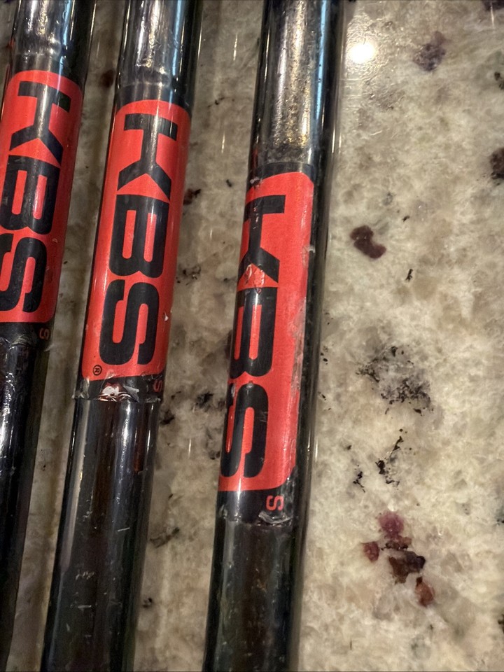 RARE Tour Issue 7 PLUG Adams Idea MB2 4-9 Iron Set Black KBS RH STIFF ...
