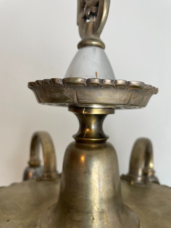 Gorgeous signed Beardslee 1920s six light chandelier | eBay