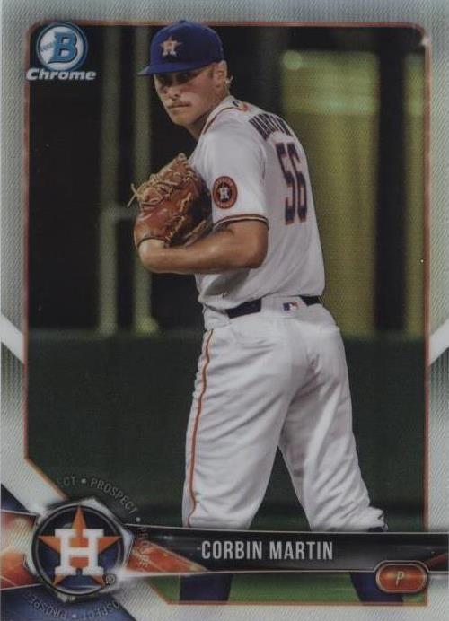 2018 Bowman Draft - Chrome Corbin Martin #BDC-119 Refractor (RC) for ...