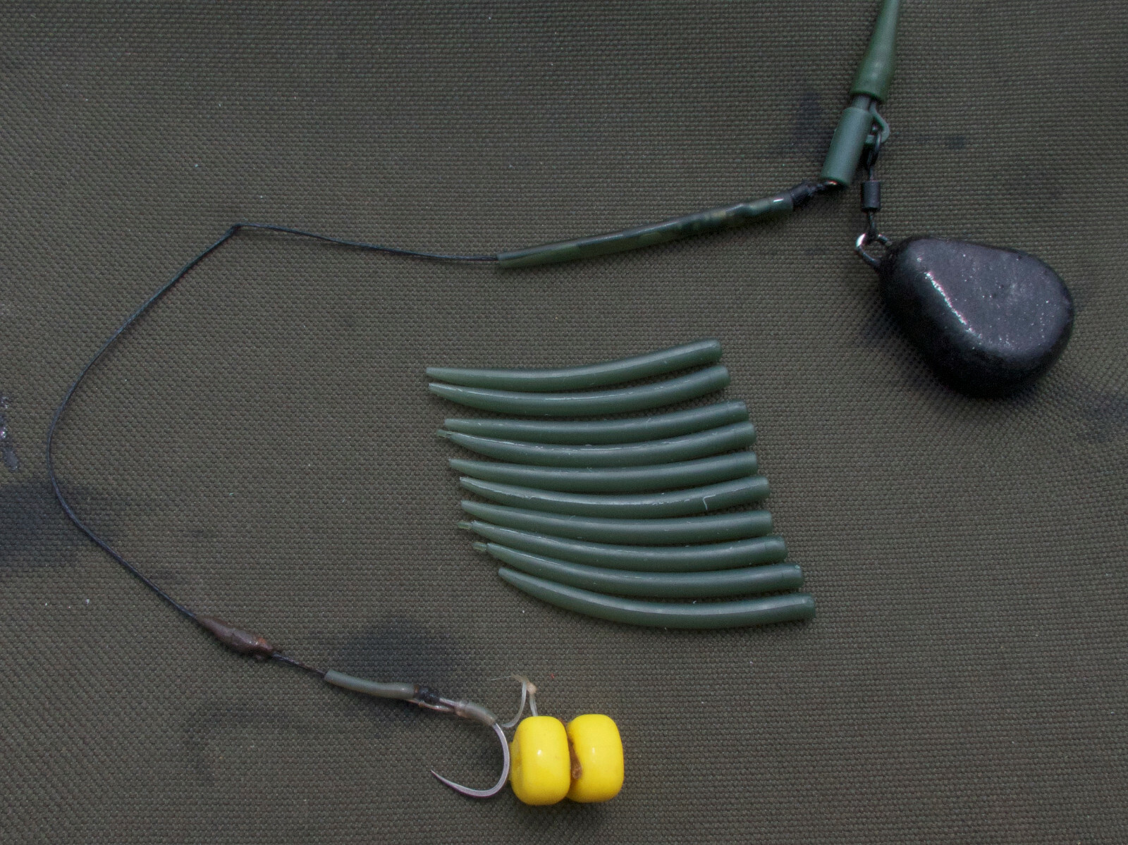 Anti tangle carp rig tubes. 50mm long 10 in a pack,carp tapered rig ...