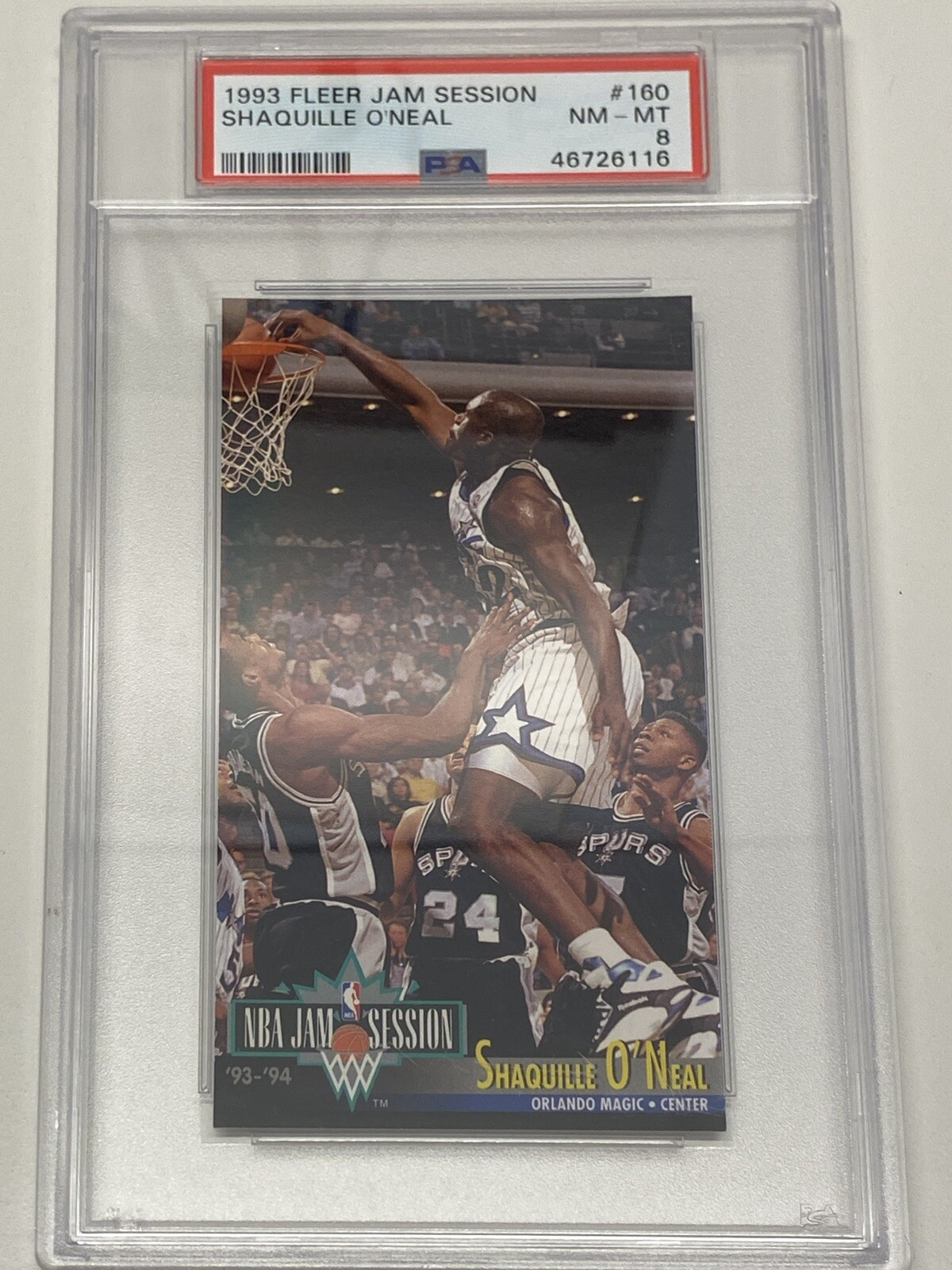 1993-94 Fleer NBA Jam Session - #160 Shaquille O'Neal for sale online ...