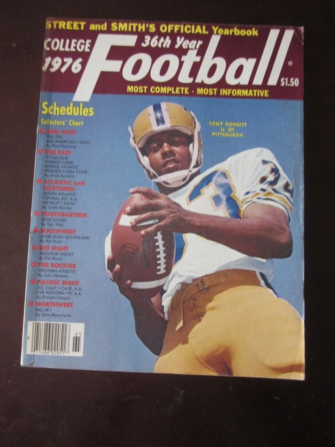 1976 Street and Smith College Football Yearbook Magazine Rob Lyle ...