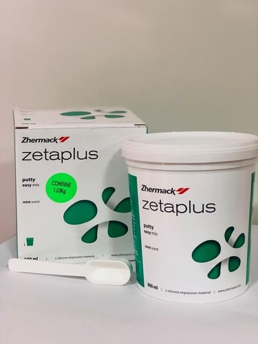 Zhermack Zetaplus Putty C-Silicone Dental Impression Material 900ml Jar ...