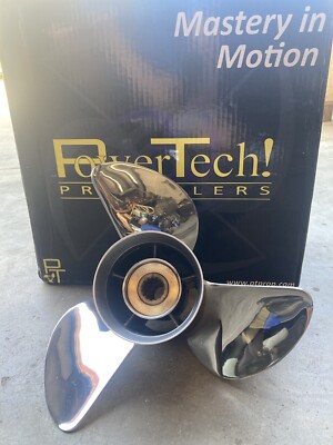 Power Tech Propeller SCD3 13" RH 13P SS 3 Blade Prop Yamaha Hub | eBay