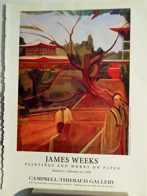 JAMES WEEKS ART PIECE VTG ORIG 1998 ADVERTISEMENT | eBay