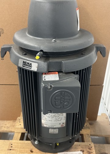Nidec US Motors Vertical Motor 20 HP 460 V, 1770 RPM, 256VP Frame, AVS4 ...