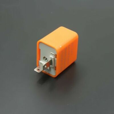 12V LED 2 Pin Flasher Motorcycle Turn Signal Indicator Relay Resistor ...