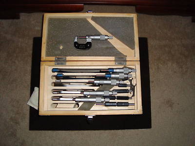 Micrometers - Wooden Storage
