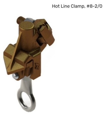 Aluma-Form AFBC20 Bronze Distribution Tap Hot Line Wire Connector Clamp ...