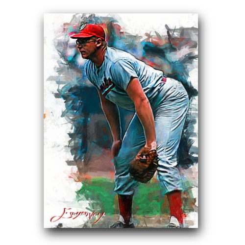 Frank Howard #19 Art Card Limited 43/50 Edward Vela Signed (Washington ...