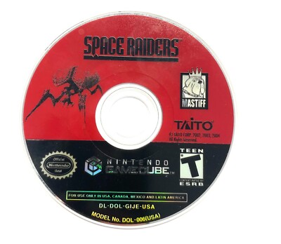 Space Raiders Gamecube DISC ONLY Tested And Clean SHIPSFREE!! TAITO | eBay