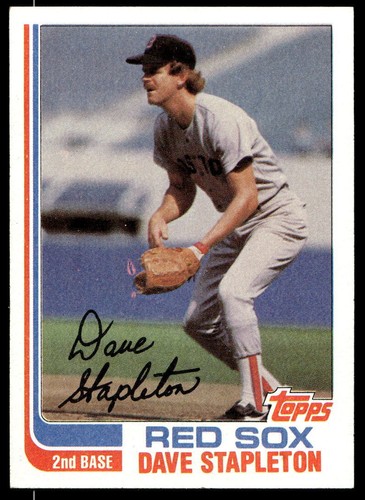 1982 Topps 589 Dave Stapleton Boston Red Sox Baseball Card | eBay