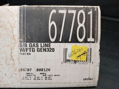 Weber Gas Line - Genesis 320 - Part #67781 | eBay