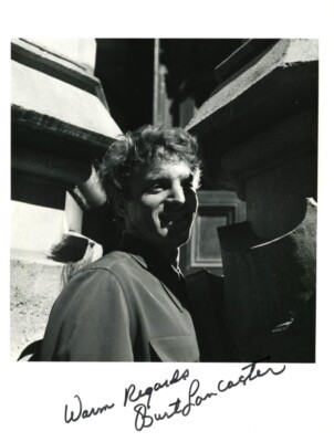 Vintage autographed photo of Burt Lancaster | eBay