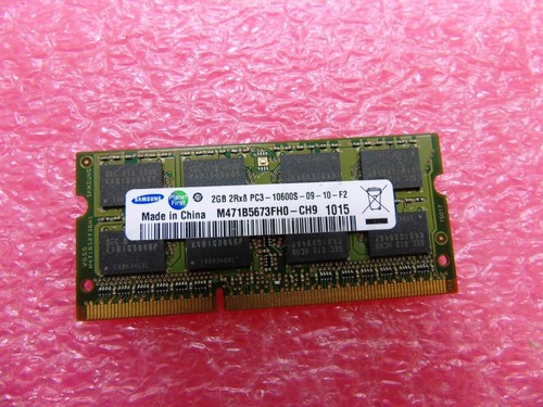 Samsung Laptop Memory RAM 2GB DDR3 PC3-10600S 204 Pins 1333MHz ...