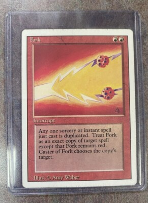Magic the Gathering Fork Revised | eBay